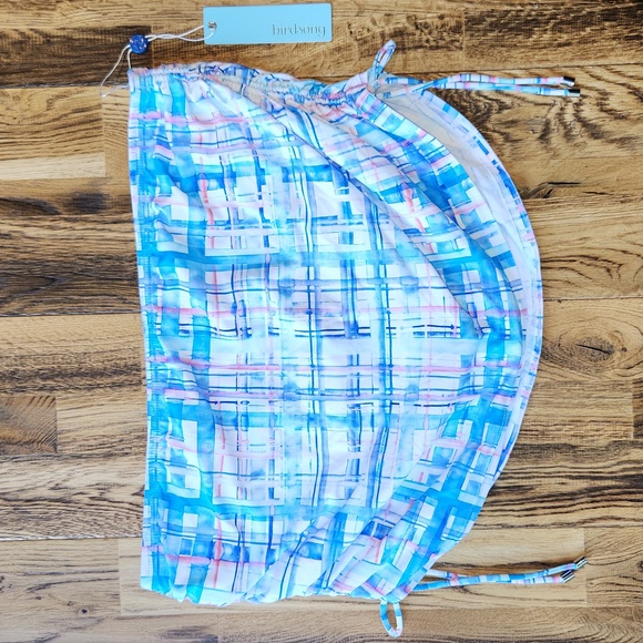 Birdsong | Swim | Birdsong Skirted Cinch Side Swimsuit Bottoms | Poshmark